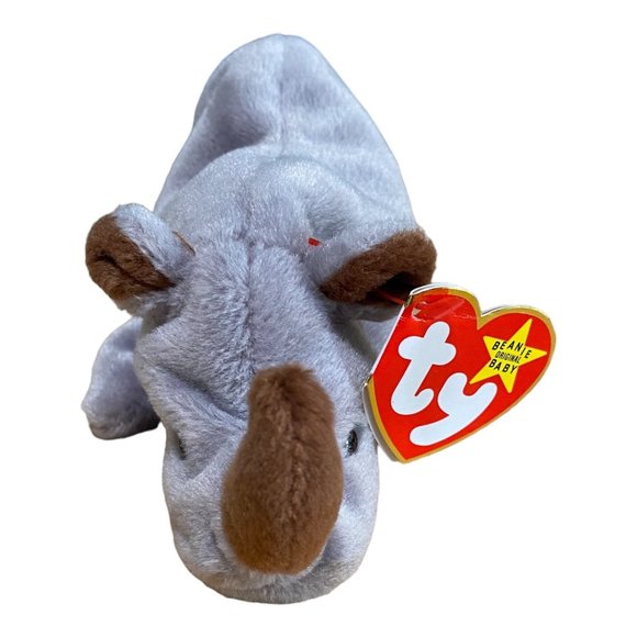 Ty | Toys | Ty Beanie Babies Spike Rhinoceros Plush Stuffed Animal Hang ...